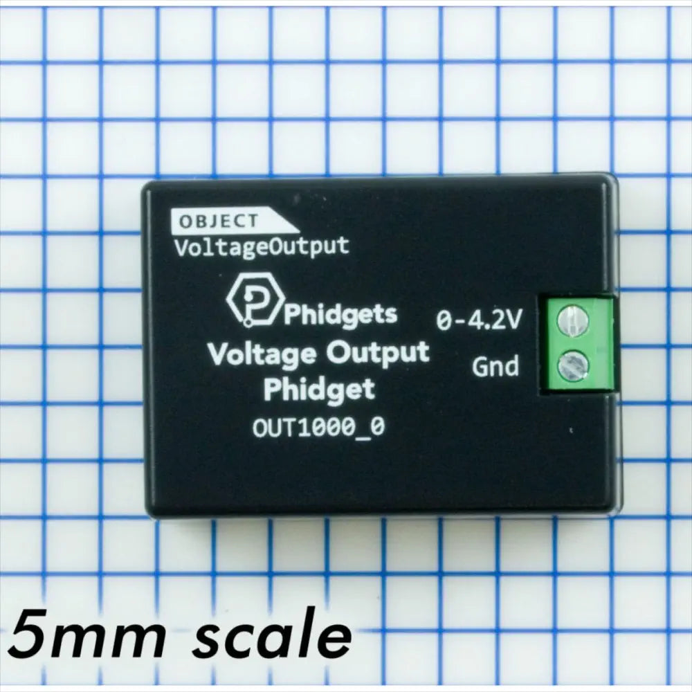 12-bit Voltage Output Phidget VINT - RobotShop