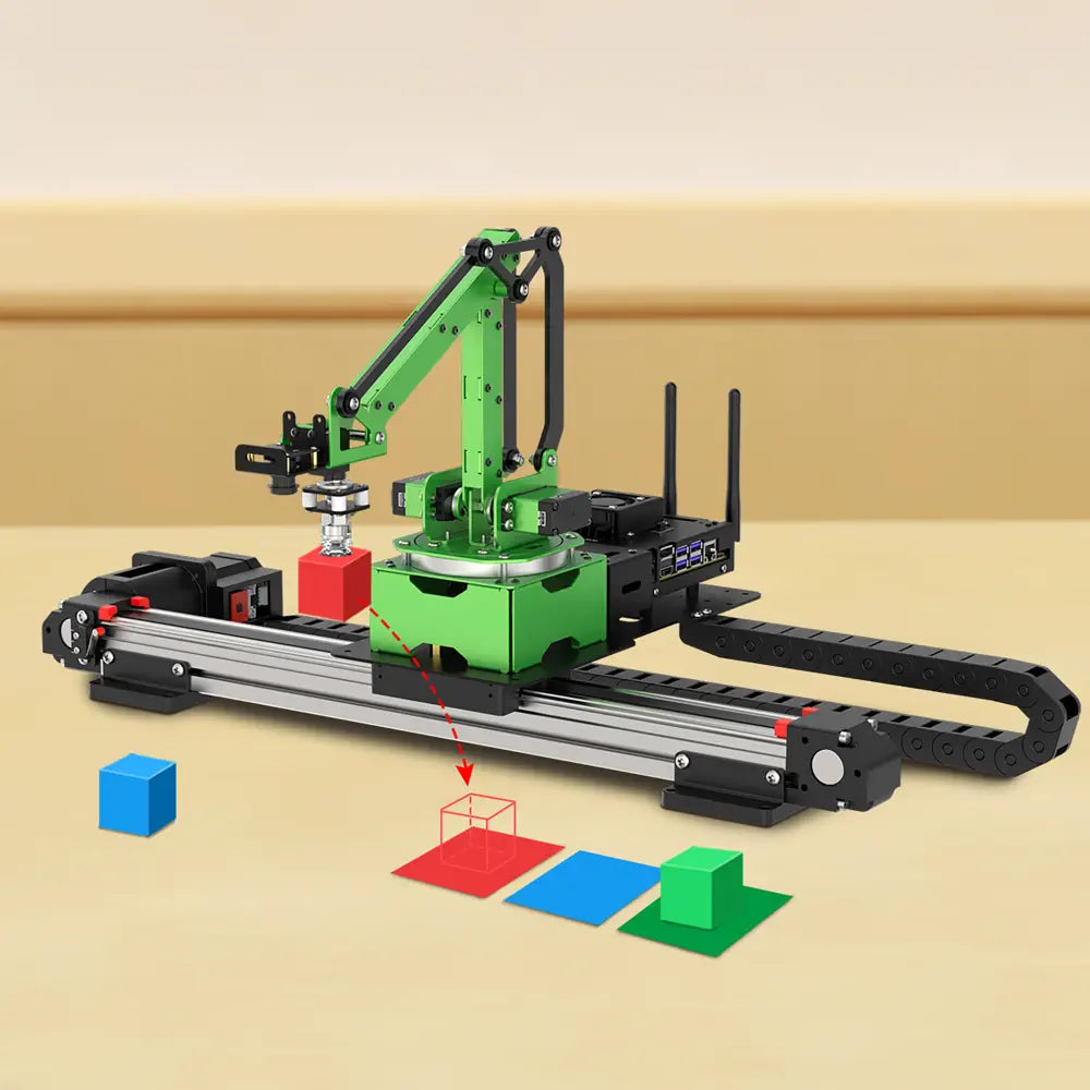 Hiwonder JetMax Pro JETSON NANO Robot Arm with Mecanum Wheel Chassis Support ROS Python - RobotShop