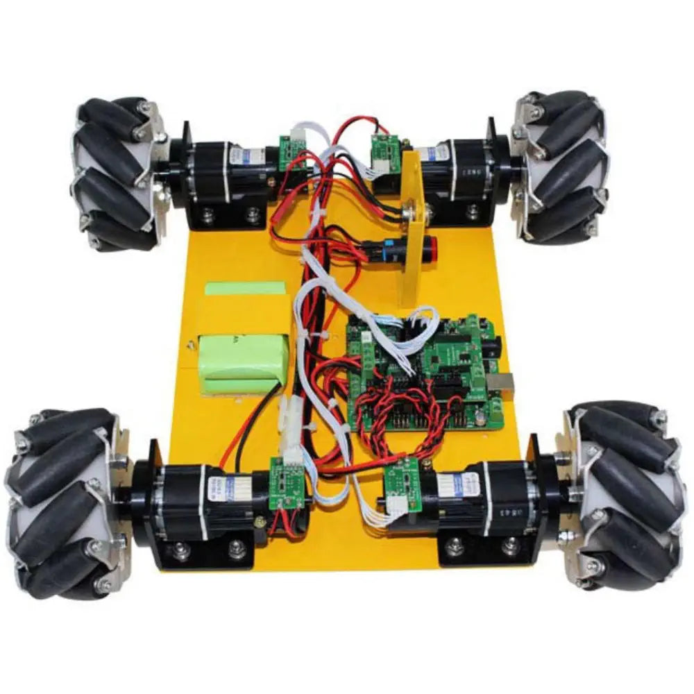 4wd Arduino Compatible Basic Mecanum Robot Robotshop