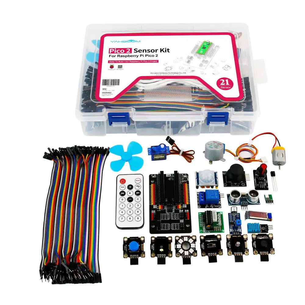 Yahboom Sensor Kit For Raspberry Pi Pico 2get Started With Micropython
