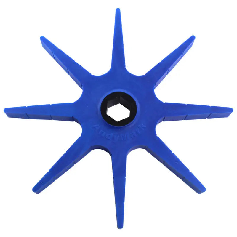 AndyMark Compliant Star 1/2in. Hex Bore, Durometer 50A - RobotShop