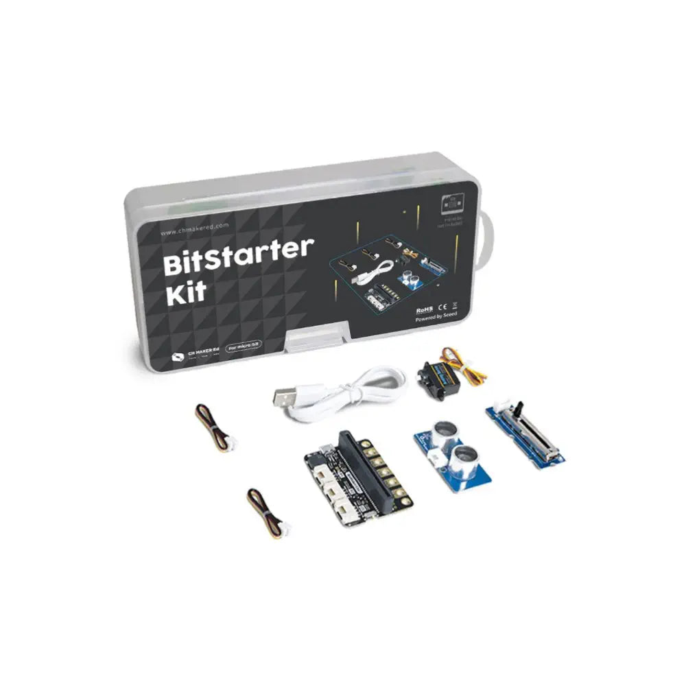 BitStarter Kit - Grove Extension Kit for micro:bit w/ Free Course - RobotShop