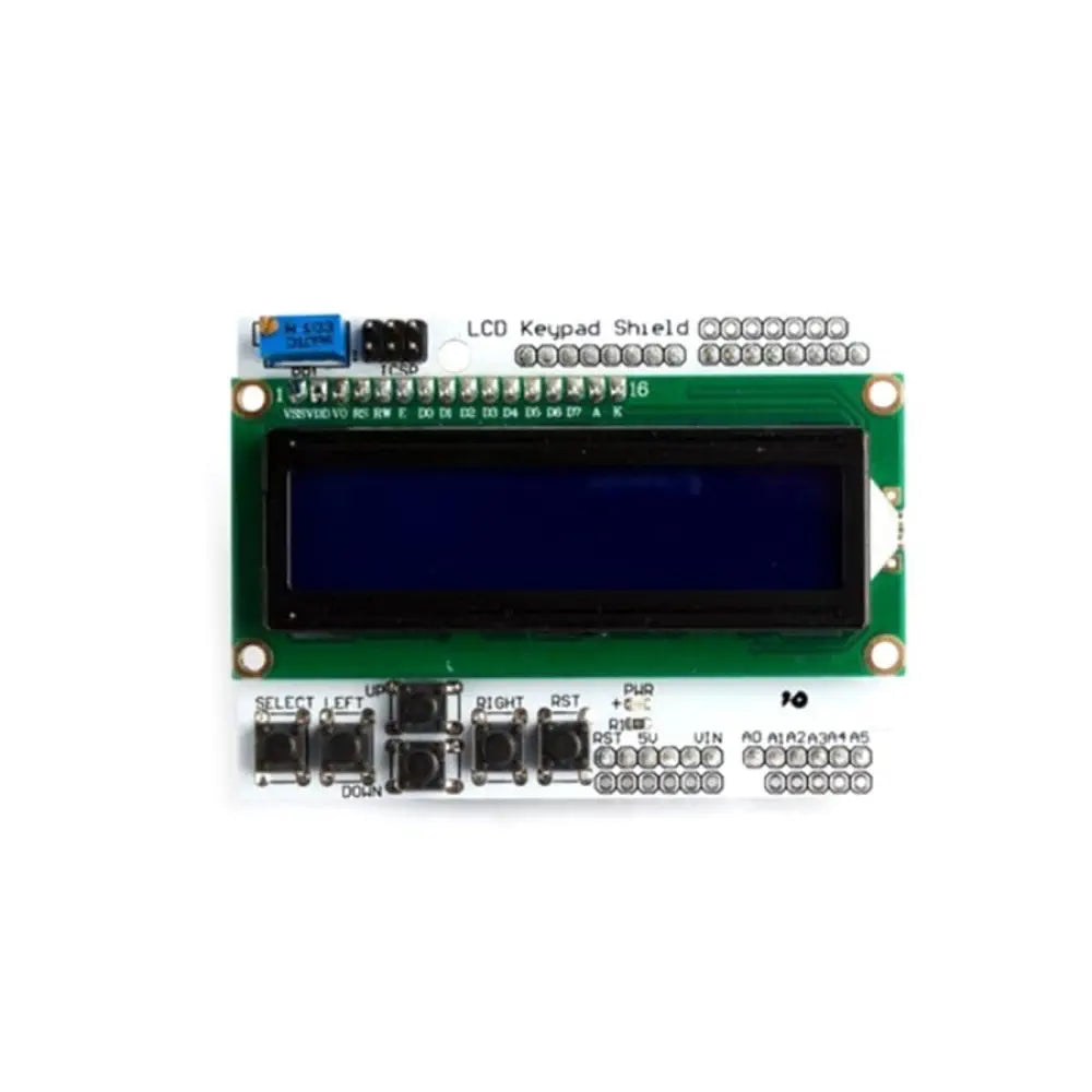 Lcd Keypad Shield For Arduino Robotshop