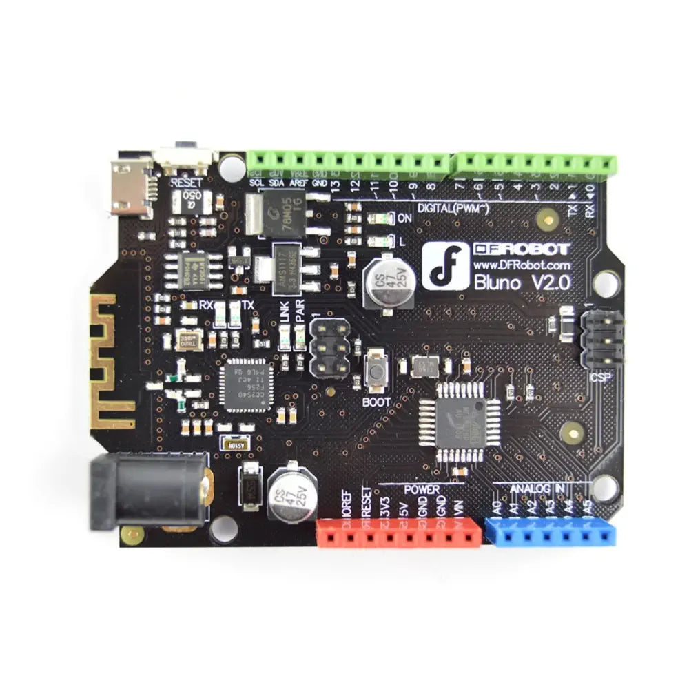 Bluno Arduino Uno BLE Bluetooth 4.0 Microcontroller - RobotShop