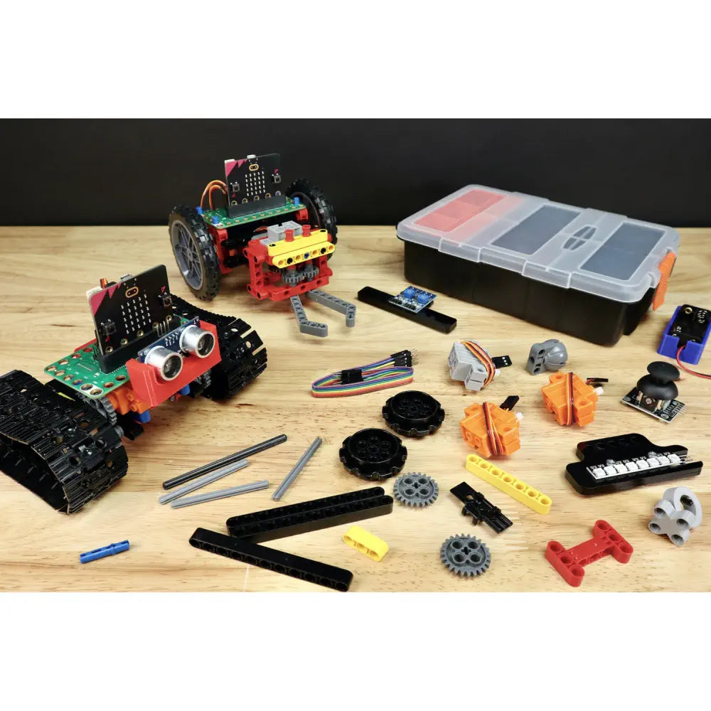 Crazy Circuits Kit: Bit Board Rover w/o micro:bit (5 Pack) - RobotShop