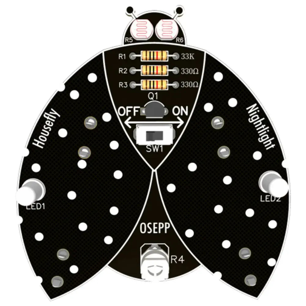 OSEPP Bug Lovers DIY Solder Kit - RobotShop