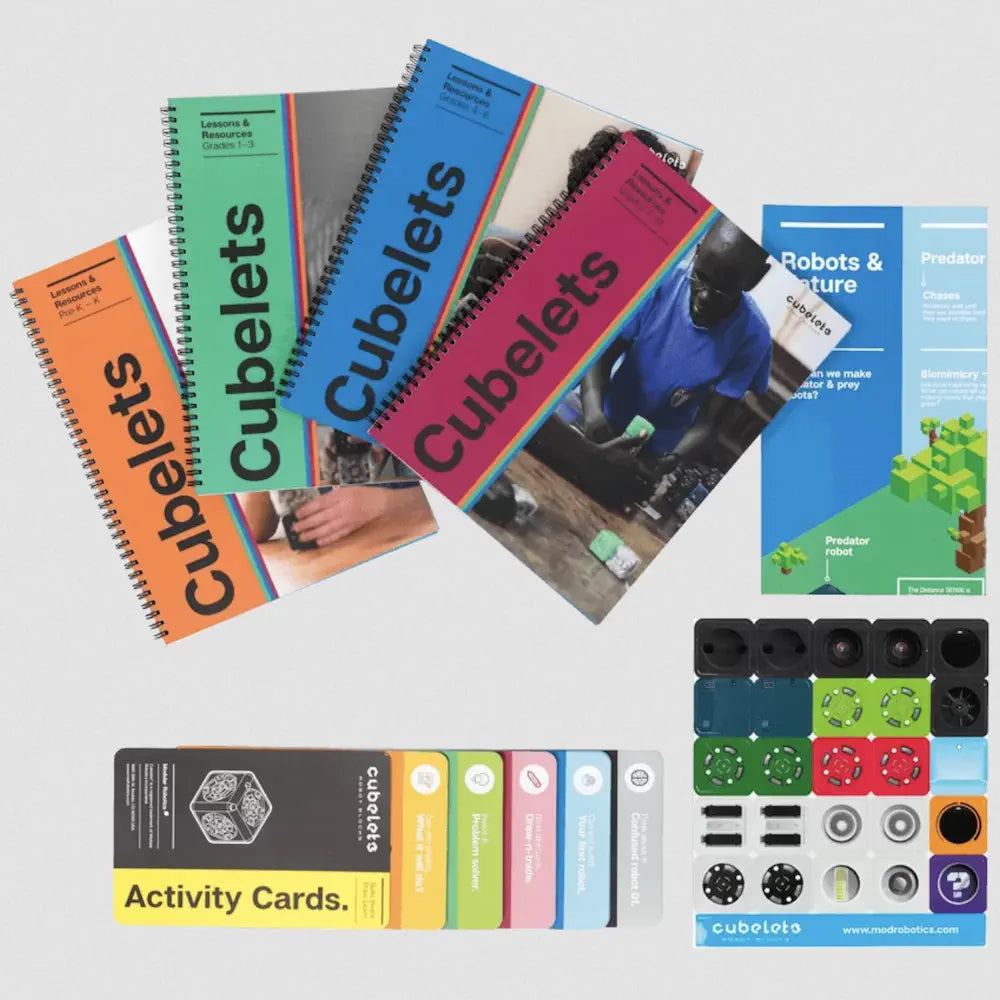 Cubelets K-12 Lesson Plan Bundle: Launchpad - RobotShop