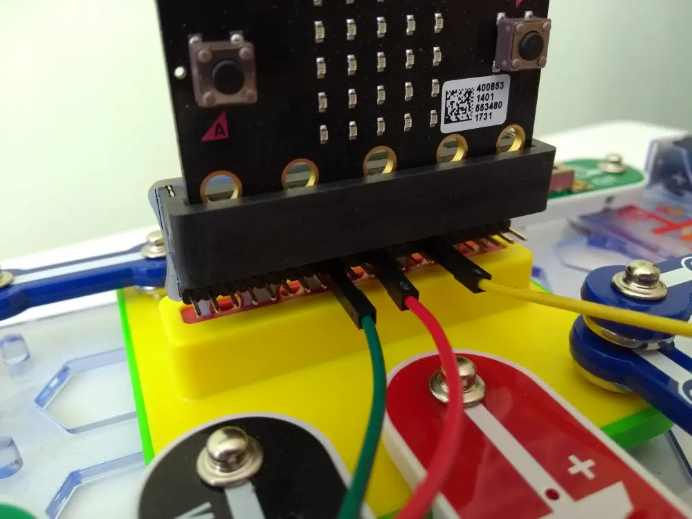 Kit d'extension Snap:bit Adaptateur Micro:bit pour circuits Snap - RobotShop