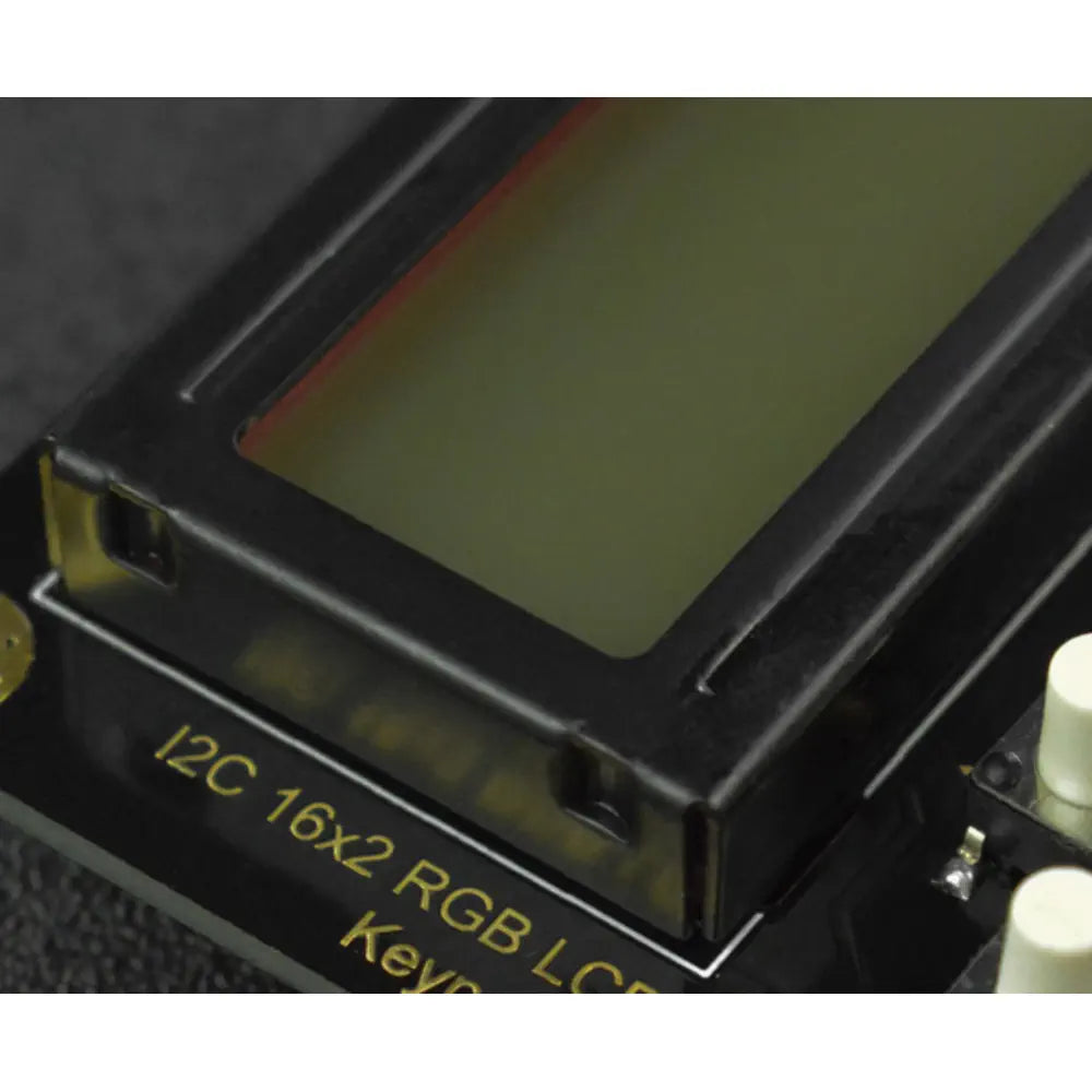 Dfrobot I2c Rgb Backlight Lcd 16x2 Display Module For Arduino Black