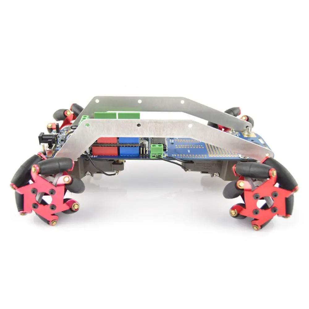 DFRobotShop Mecanum Rover 2.0 - Arduino Compatible Robot (Basic Kit) - RobotShop