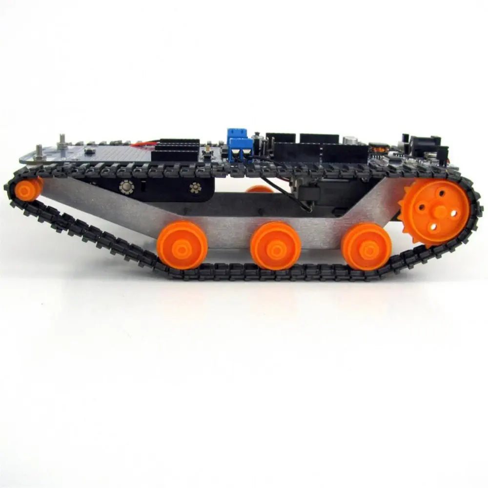 DFRobotShop Rover V2 - Arduino Compatible Tracked Robot (Bluetooth Kit) - RobotShop