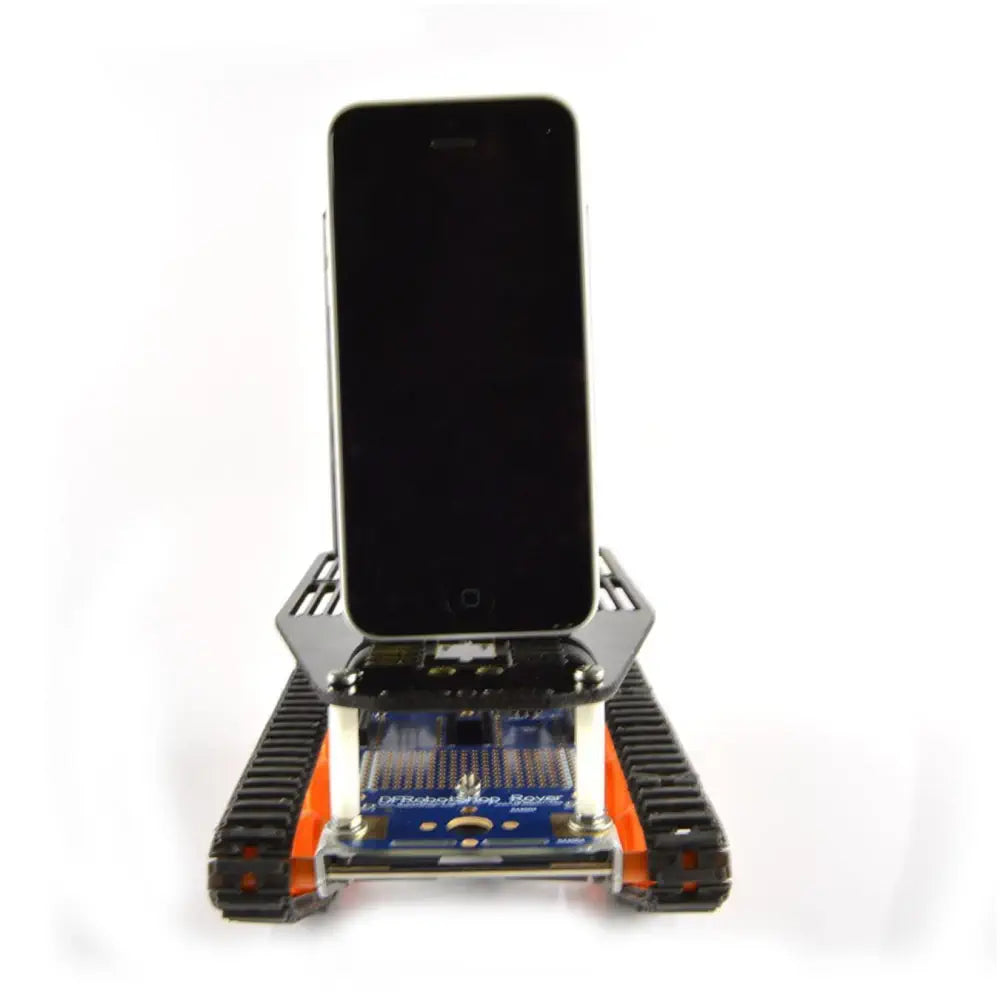 DFRobotShop Rover V2 - Arduino Compatible Tracked Robot (Smartphone Kit) - RobotShop