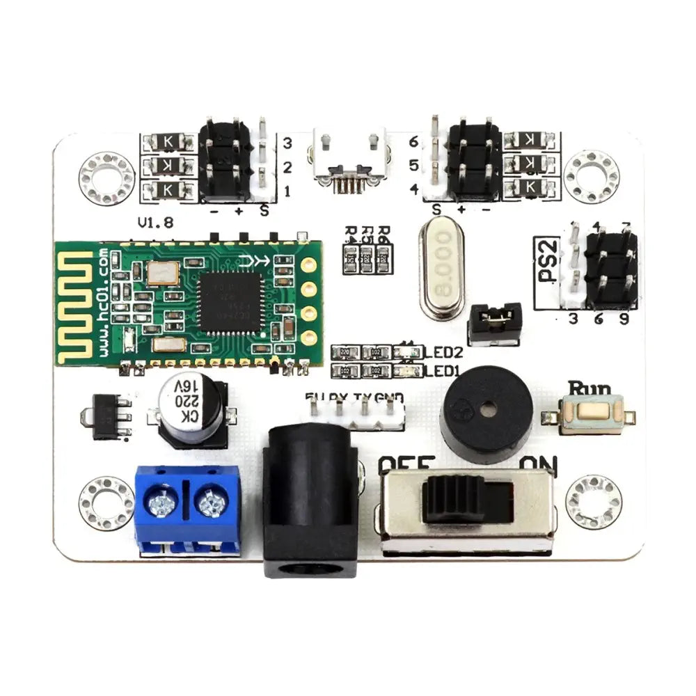 Hiwonder 6 Channel Bluetooth 4.0 Servo Controller Module - RobotShop