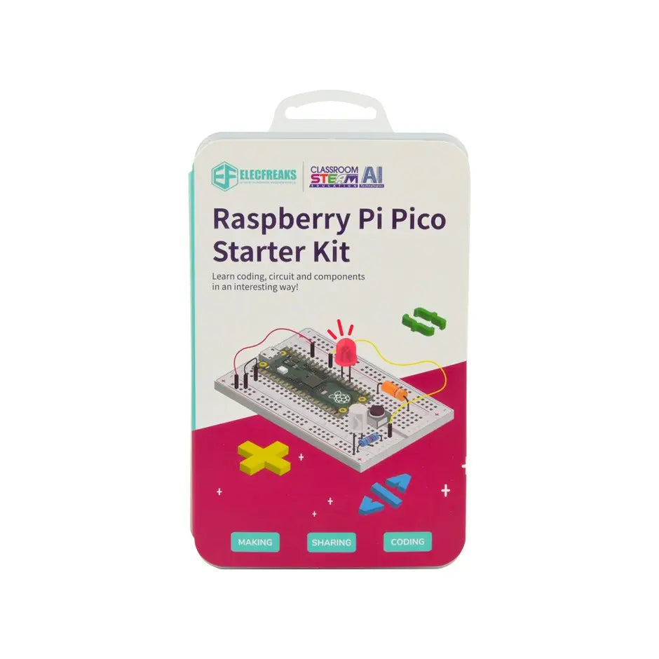 Elecfreaks Raspberry Pi Pico Starter Kit W Raspberry Pi Pico Board