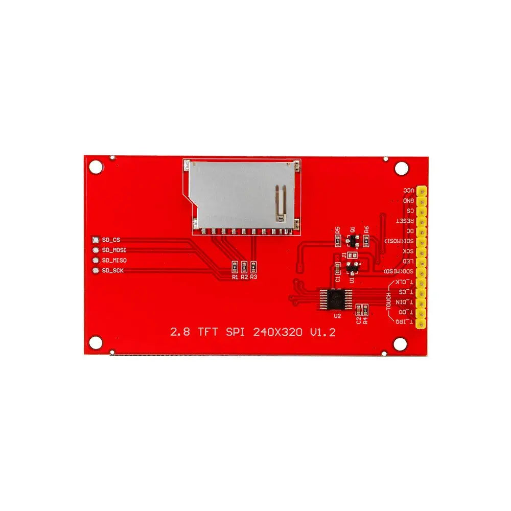 Elecrow 2.8 " 320x240 SPI Serial TFT LCD Module Display w/ Driver IC ILI9341, Touch Function ...
