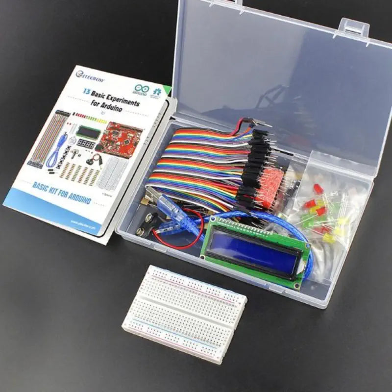 Elecrow Beginner Basic Kit for Arduino w/ Guide Book - RobotShop