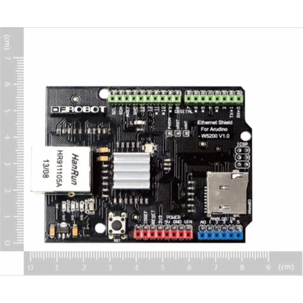 Ethernet W5200 Shield For Arduino Robotshop