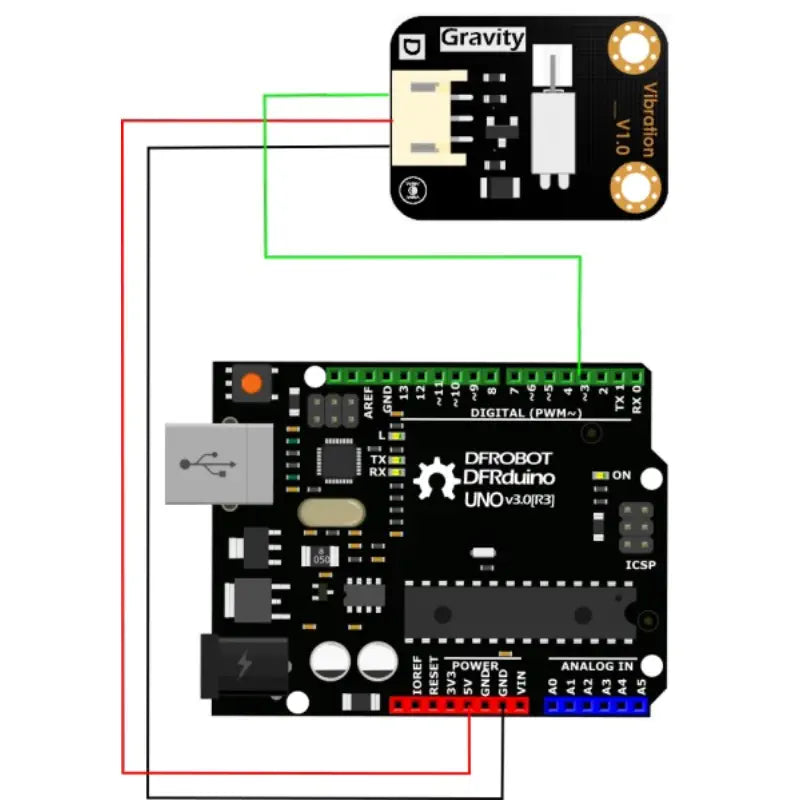 Gravity Vibration Motor Module For Arduino Robotshop