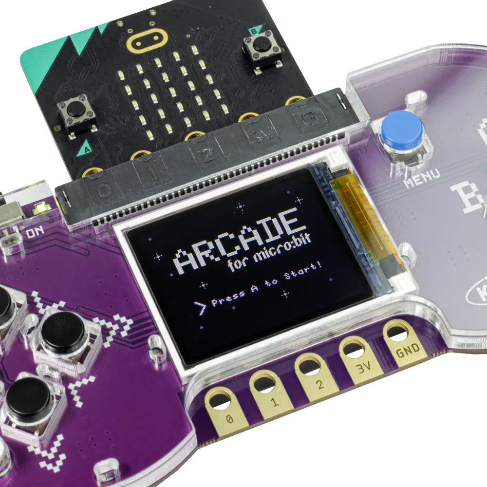 Kitronic ARCADE pour micro:bit V2 et MakeCode Arcade - RobotShop