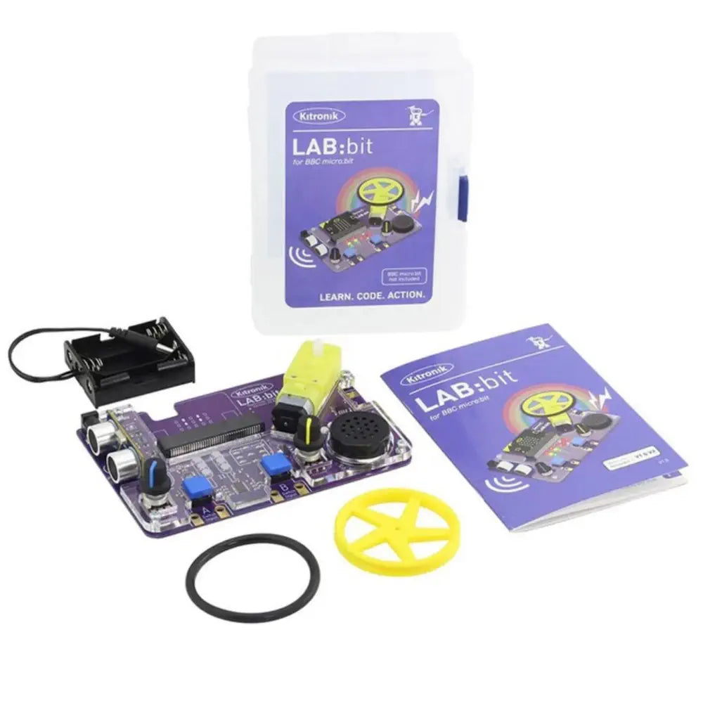 Kitronik LAB:bit Educational Platform for BBC micro:bit - RobotShop