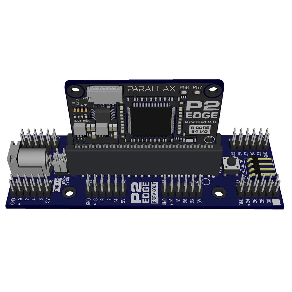 Parallax P2 Edge Breakout Board - RobotShop