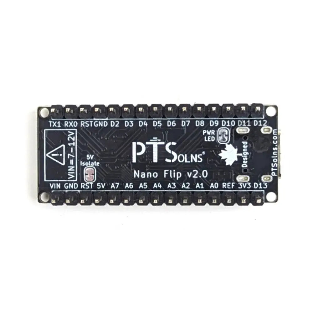 Ptsolns Nano Flip Microcontroller Based On Atmega328p Arduino Nano