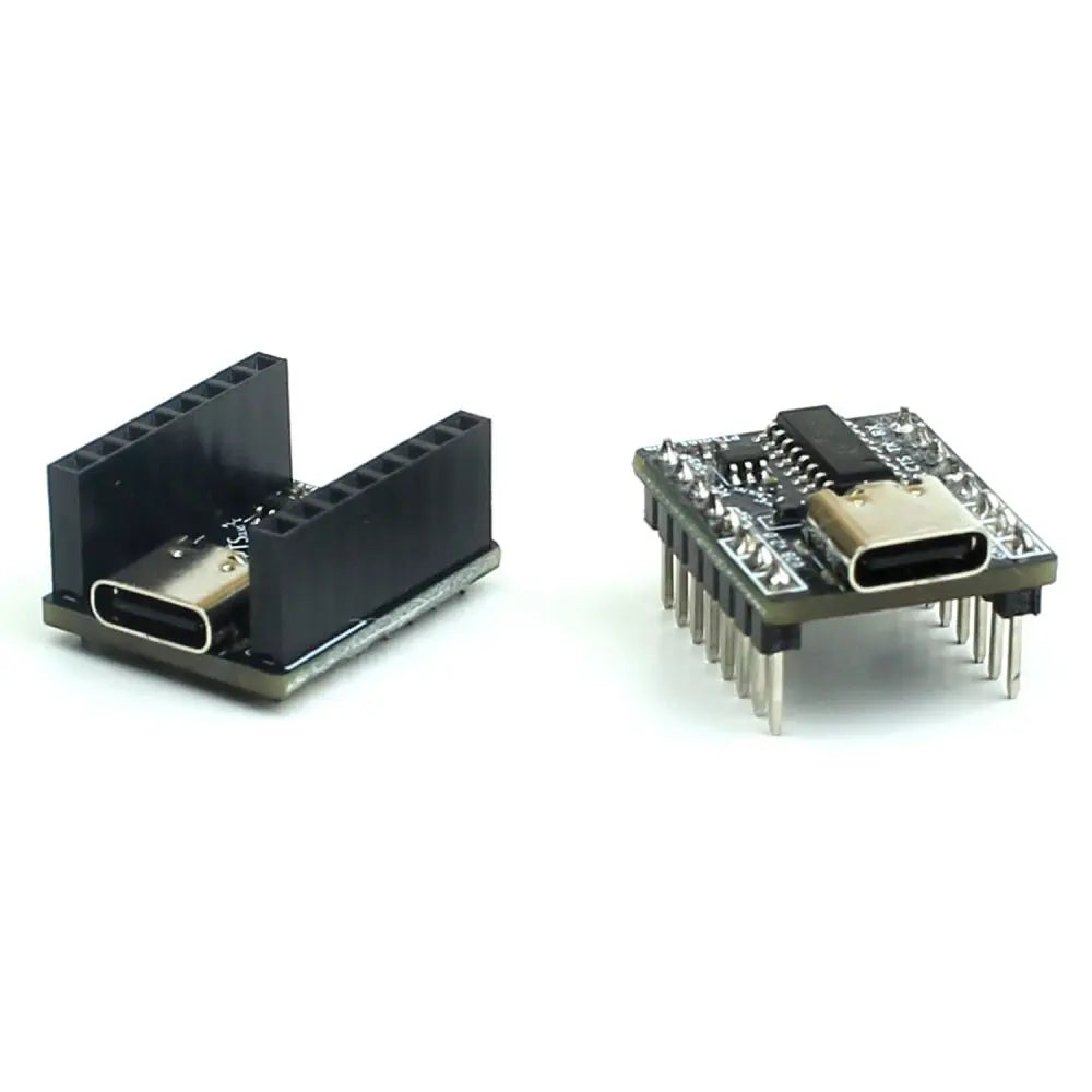 PTSolns USB UART Bridge U2B Serial Adapter CH340 5V 3.3V Programming Module - RobotShop