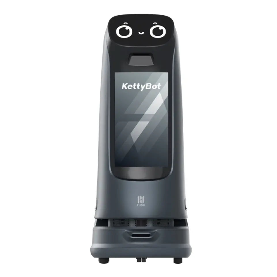 PUDU KettyBot Pro Robot de Livraison & Réception (Noir) - RobotShop