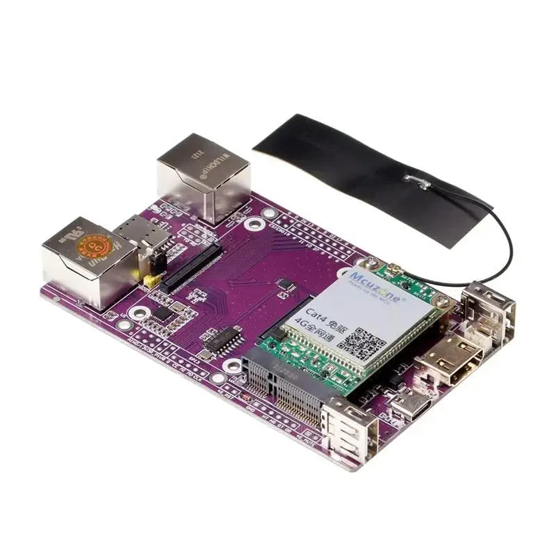 Raspberry Pi Cm4 4g Io Board Dual Network Development Board W 4g Lite