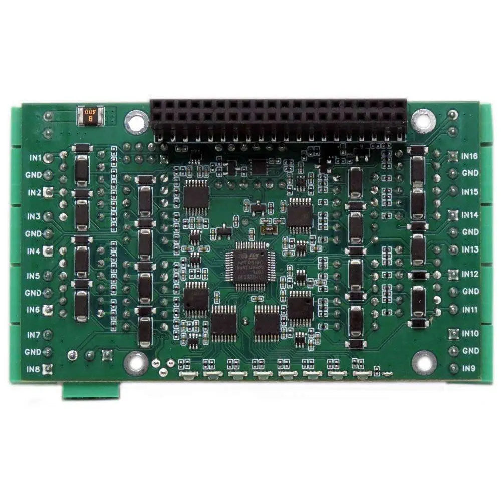 Sequent Microsystems Analog/Digital Inputs 8-Layer Stackable HAT for Raspberry Pi - RobotShop