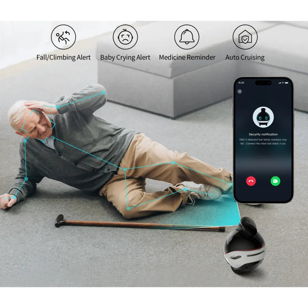 Smart Guardian EBO X w/ Alexa Support - RobotShop