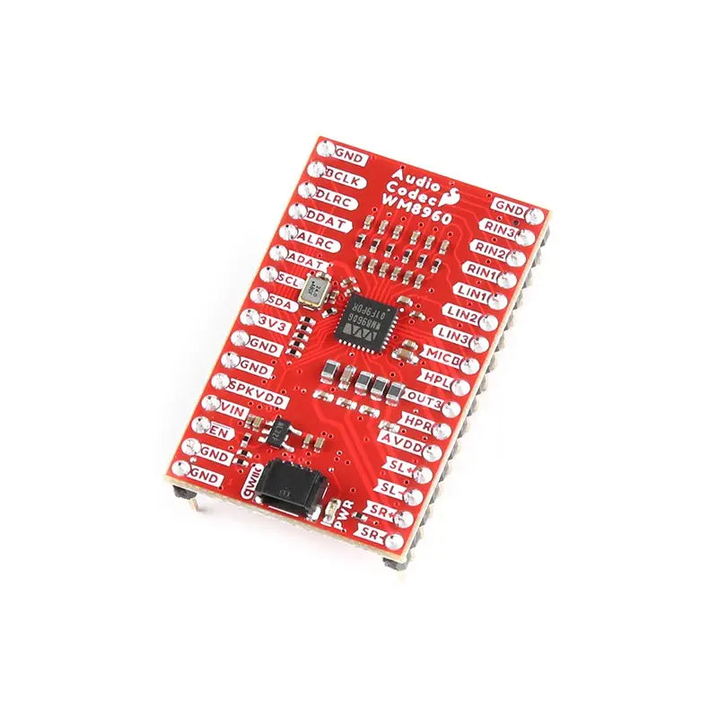 SparkFun Audio Codec Breakout - WM8960 w/ Headers (Qwiic) - RobotShop