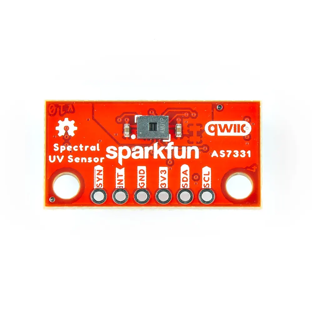 Sparkfun Mini Spectral Uv Sensor As7331 W Qwiic Connect Uva Uvb Uvc Robotshop
