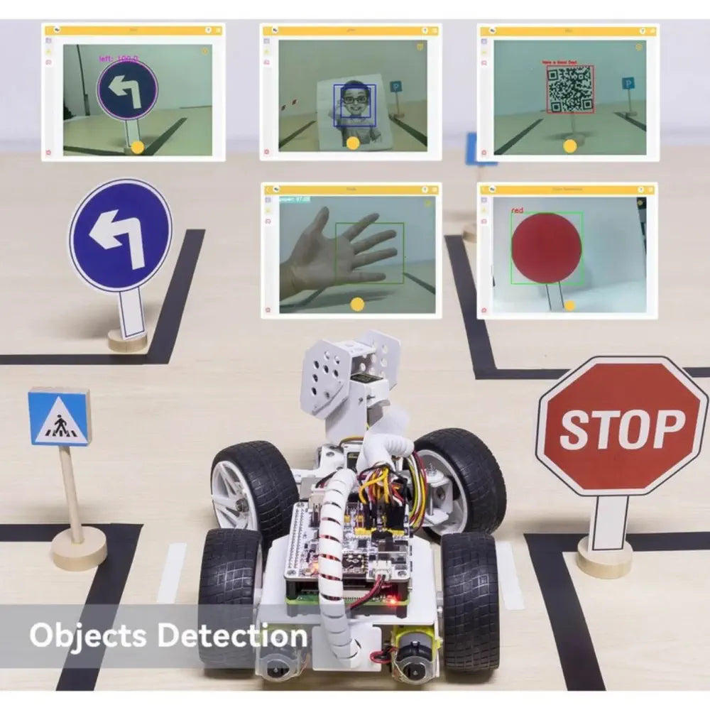 Sunfounder Picar X Smart Robot Car Kit For Raspberry Pi Robotshop 