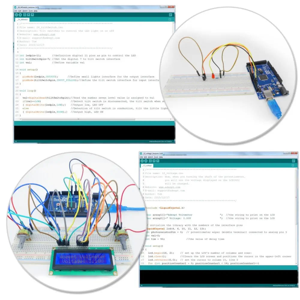 Adeept Mega2560 Ultimate Starter Kit - RobotShop