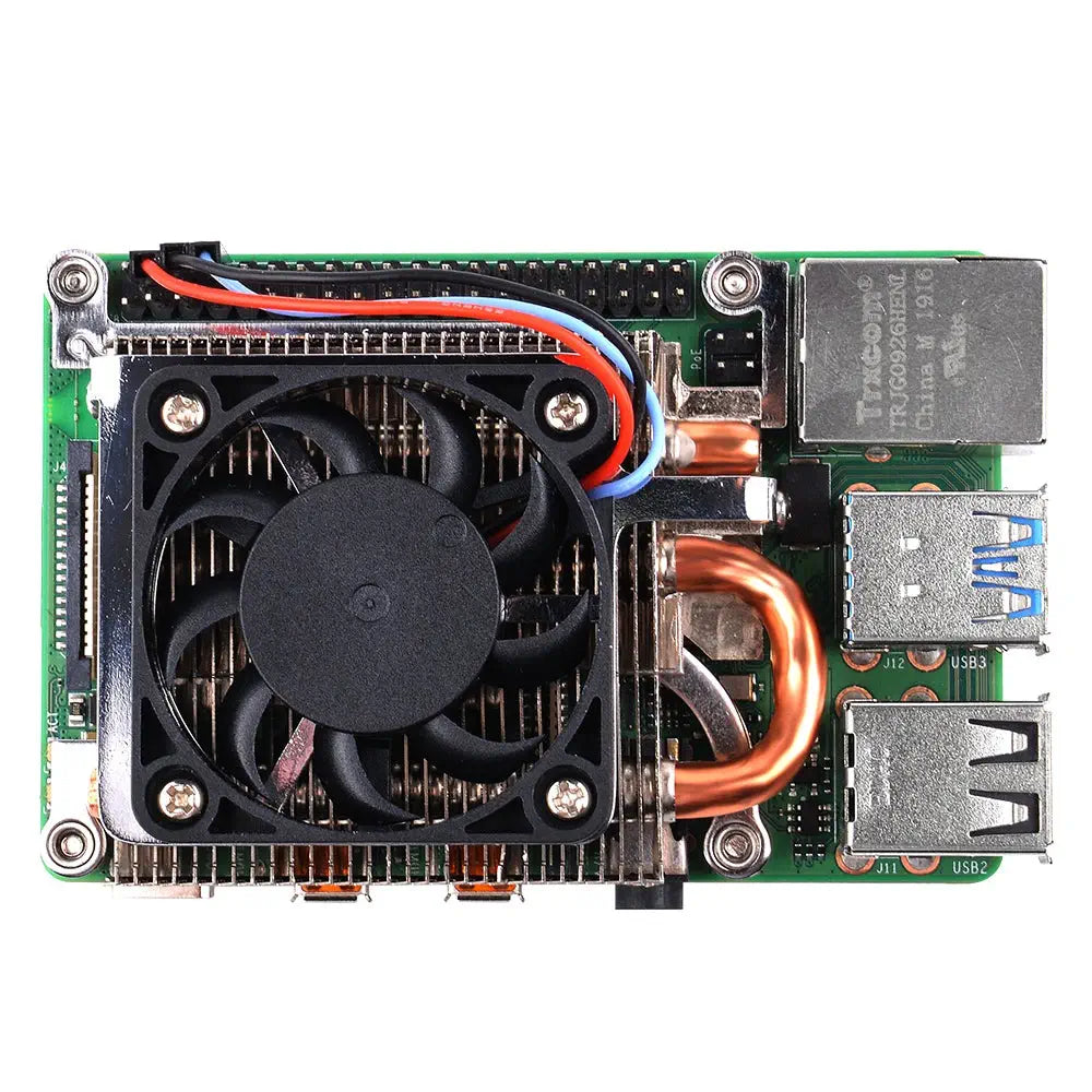 52pi Ultra Thin Ice Tower Cooling Fan For Raspberry Pi 4 Model B Cpu