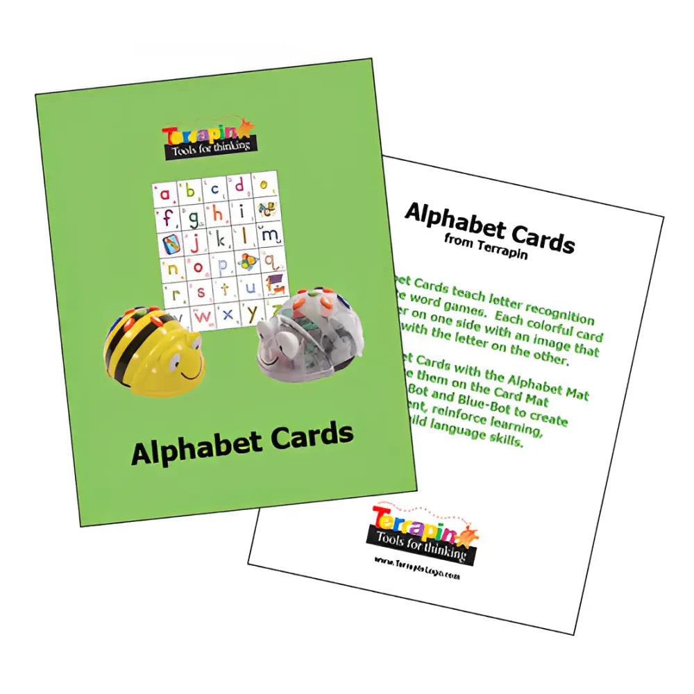 Terrapin Alphabet Cards Set for Bee-Bot and Blue-Bot Coding Floor ...