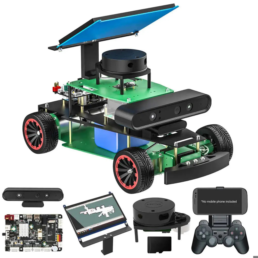 Yahboom Rosmaster R2 ROS2 Robot Ackermann Structure (Superior Version ...