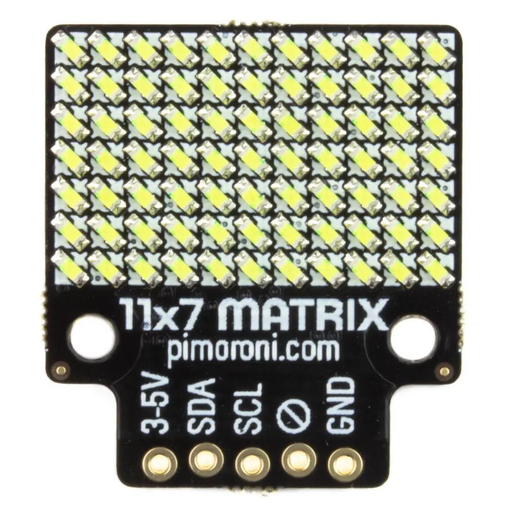 Pimoroni 11x7 LED Matrix Breakout - RobotShop