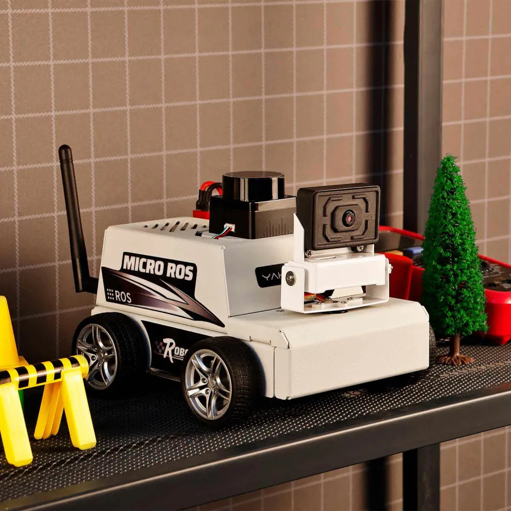 Yahboom ESP32 MicroROS Robot Car Virtual Machine as controller--Vision ...