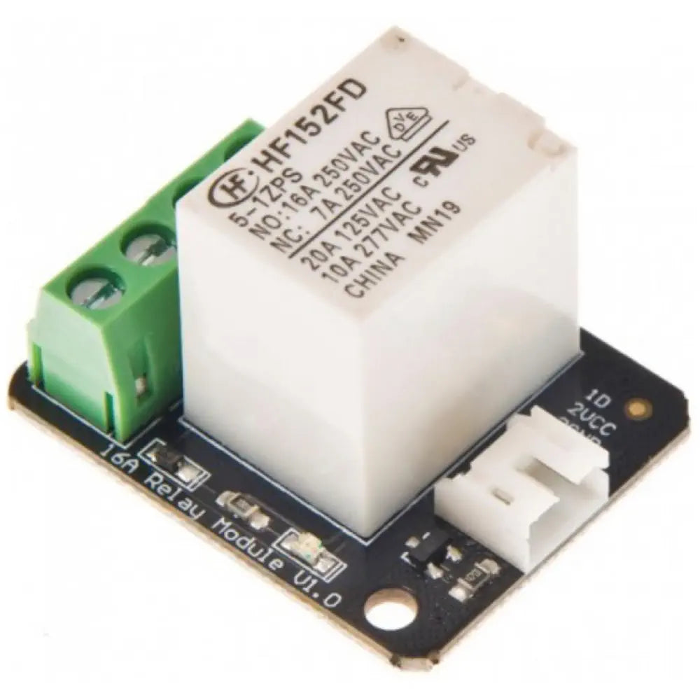 16A Relay Module Arduino Compatible - RobotShop