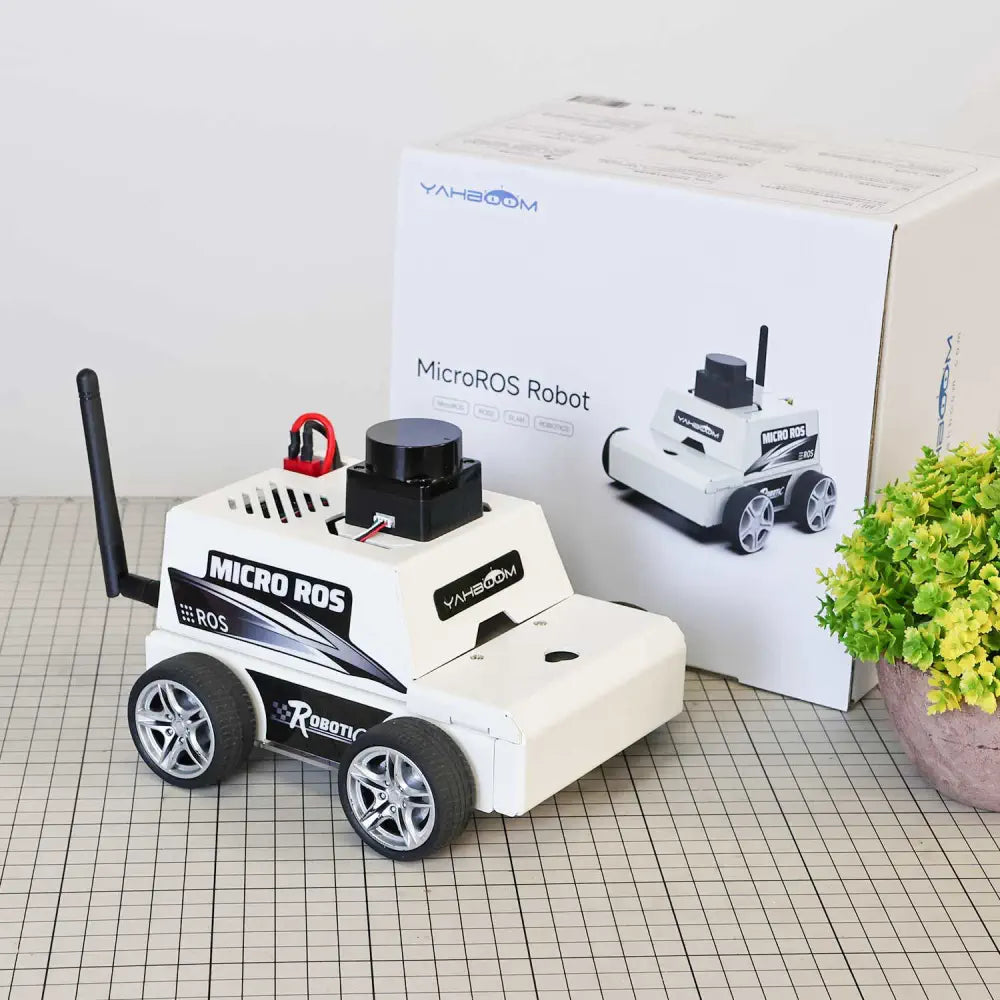 Yahboom ESP32 MicroROS Robot Car Virtual Machine as controller ...