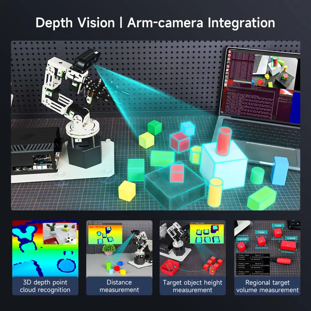Yahboom DOFBOT Pro 3D Depth Vision Robotic Arm-Ultimate Version with ...