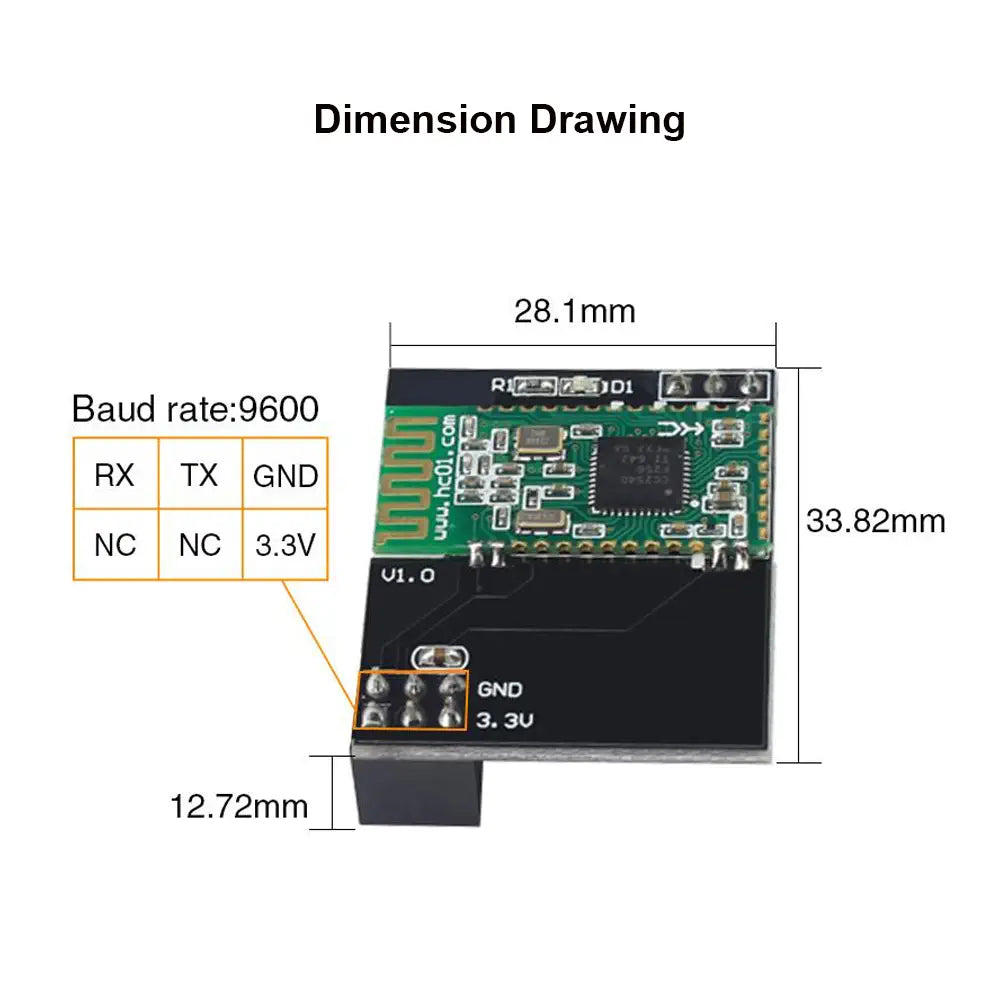 Hiwonder Bluetooth Module Compatible w/ Servo Controller - RobotShop