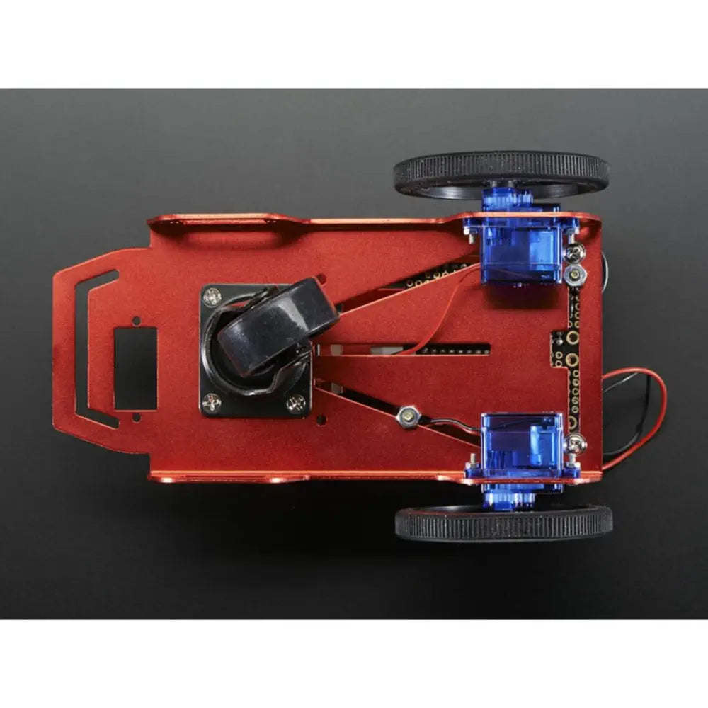 2WD Mini Robot Platform w/ Plate - RobotShop