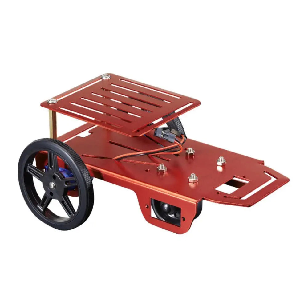 2WD Mini Robot Platform w/ Plate - RobotShop