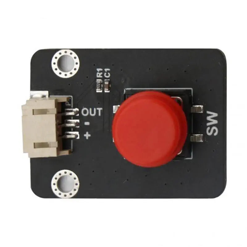3 Pin Button Key Switch Module (Red) - RobotShop