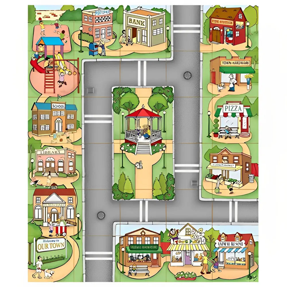 TTS Blue-Bot Coding Robot with Community Mat and 3D Community ...