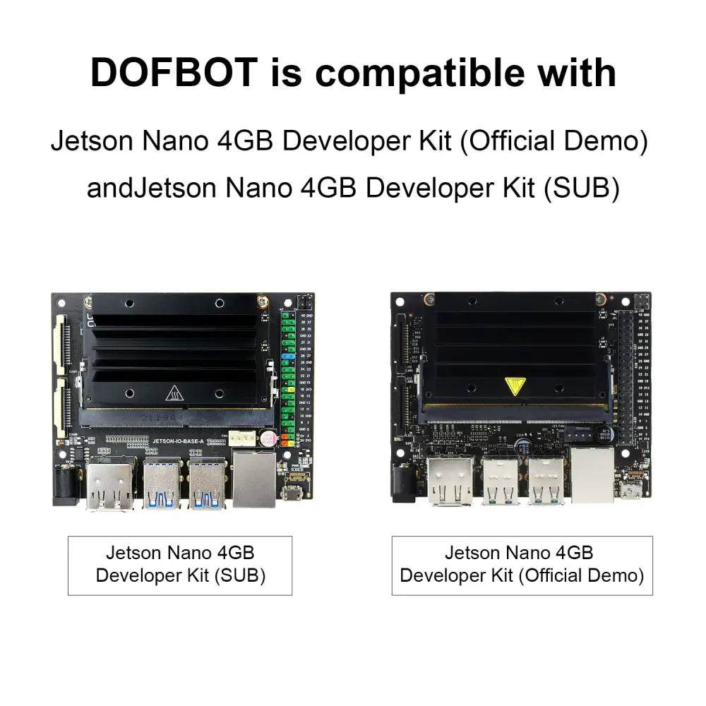 Yahboom 6 DOF AI Vision Robotic Arm w/ ROS & Python Programming for ...