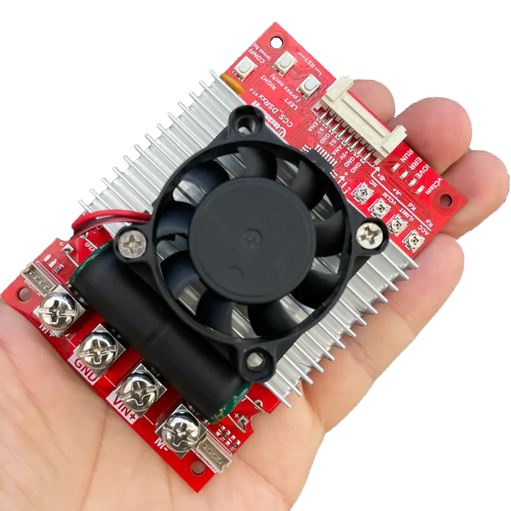 Strong Brushed Motor Controller, ESC, H-Bridge, 10-55v, 45a Speed ...